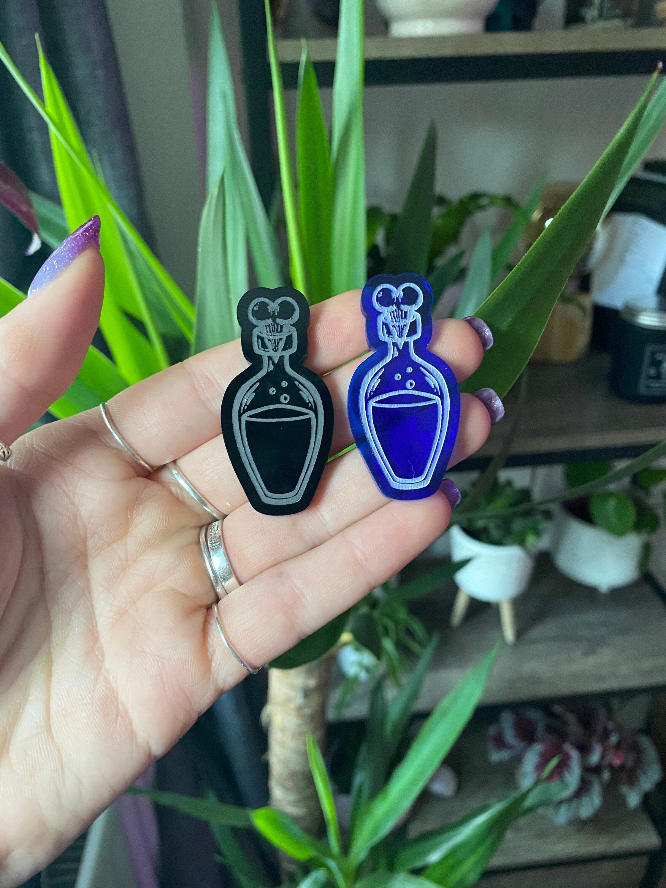 Bone Potion Bottles Silicone Mould – ResinOddities